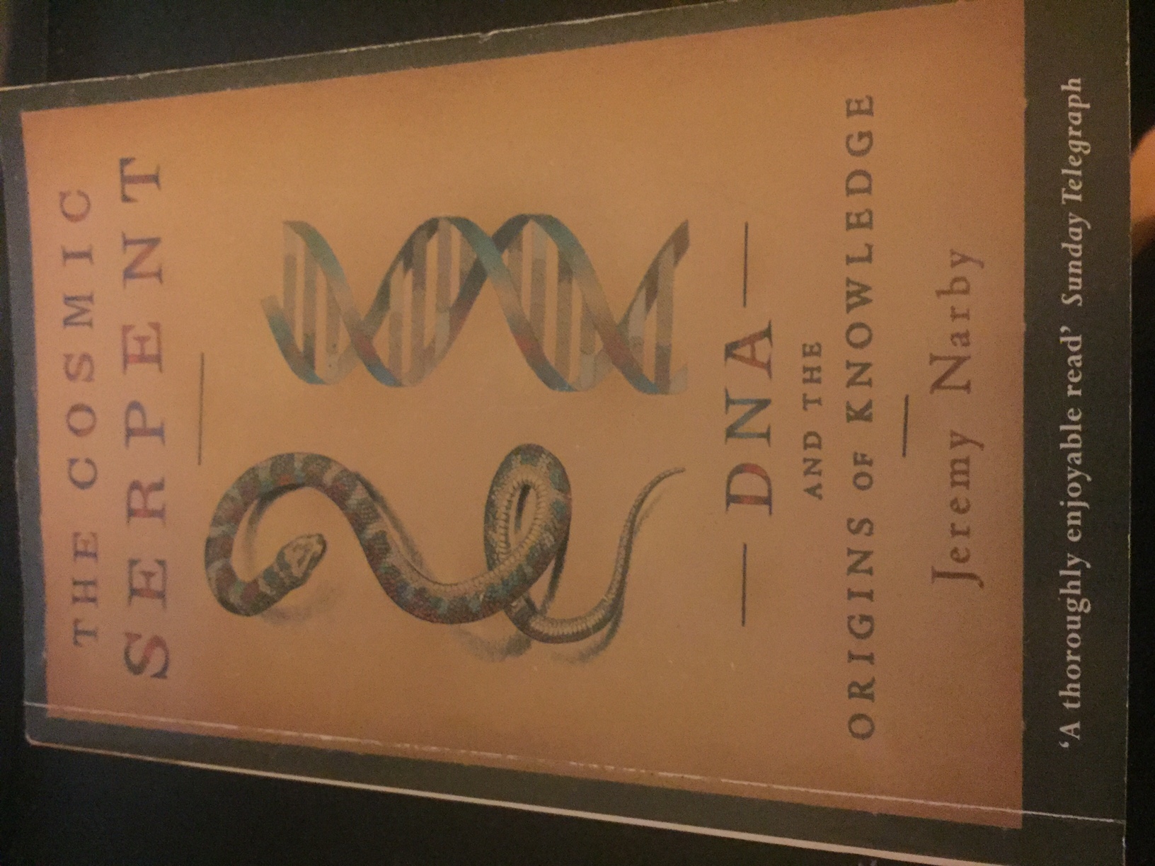 Book Suggestion: The Cosmic Serpent DNA and the Origins of Knowledge ...