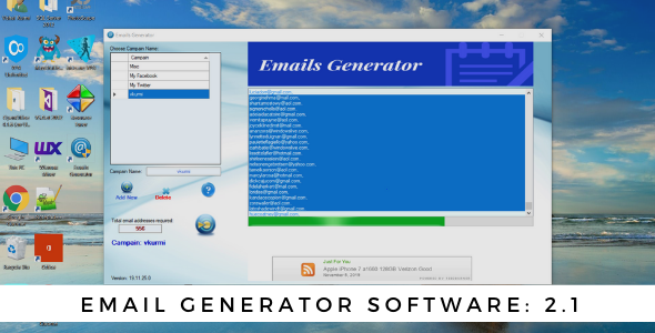 Email Generator Software That Can Generate Real Emails for $10 ...